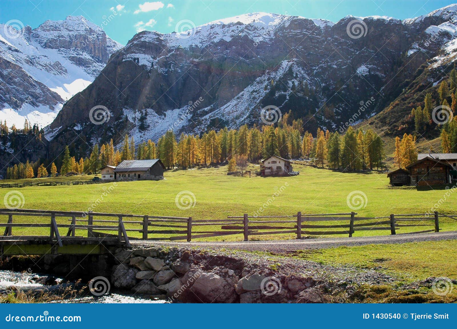 Fall Mountain view stock photo. Image of summer, weather - 1430540