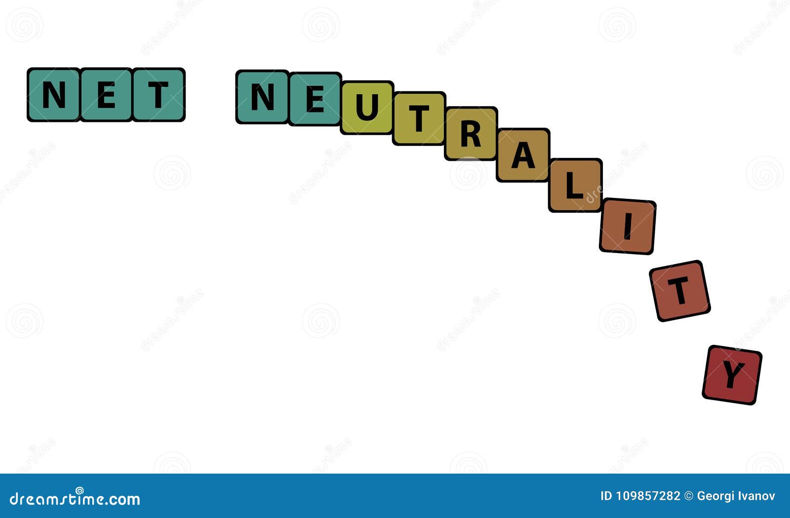 Net Neutrality Abstract Background Stock Image | CartoonDealer.com ...
