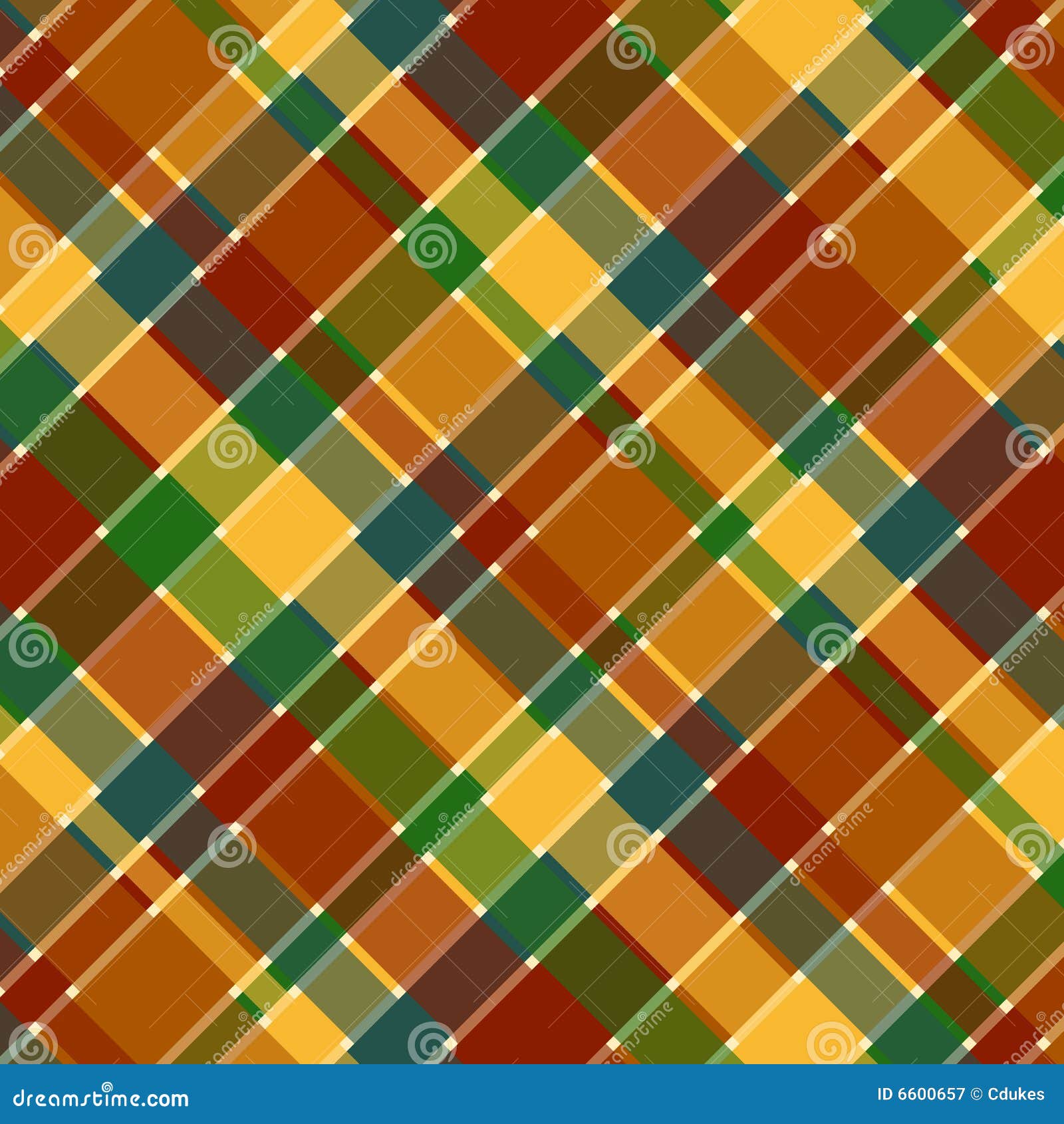 Fall Plaid Pattern stock illustration. Illustration of colorful - 6600657
