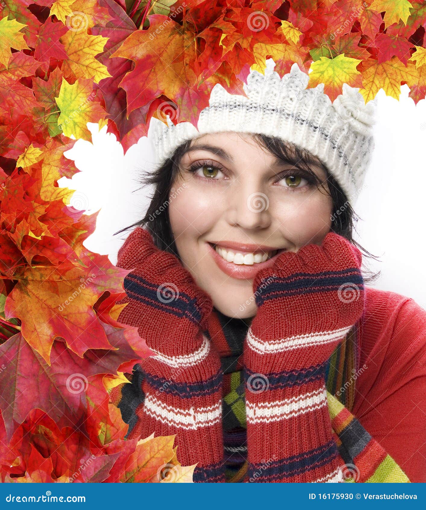 Fall portrait stock photo. Image of adult, decoration - 16175930