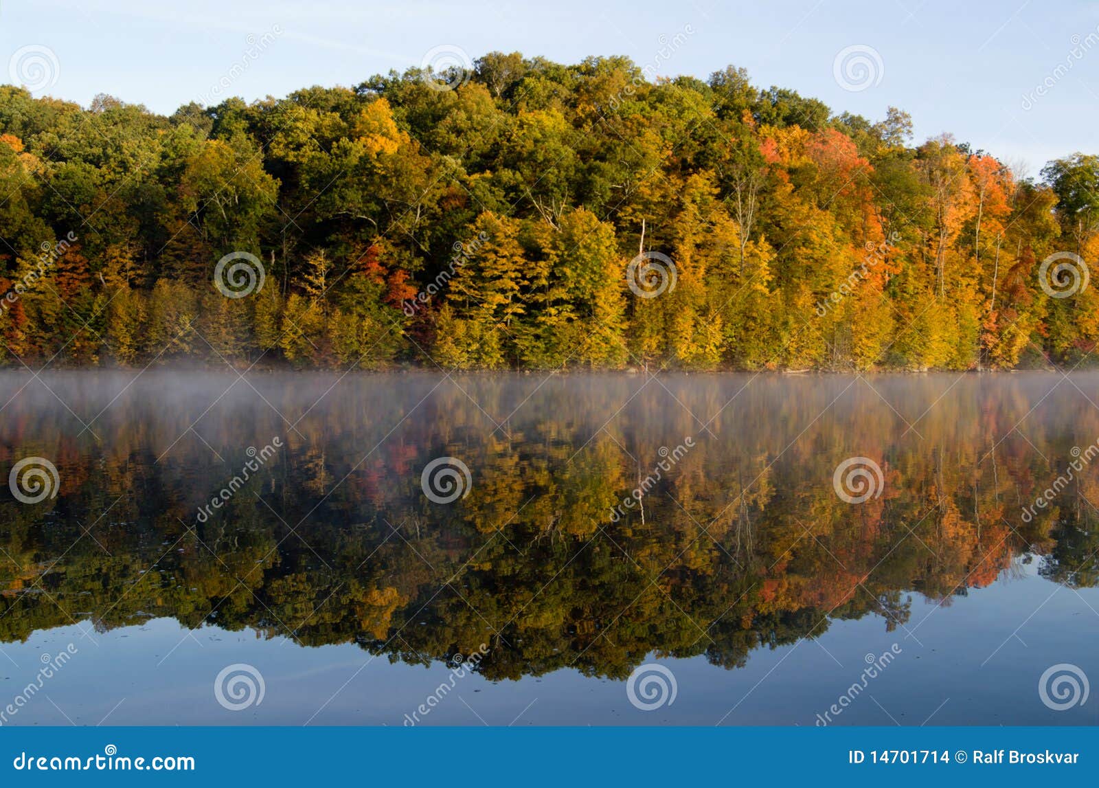 Fall reflections stock photo. Image of seasonal, jersey - 14701714