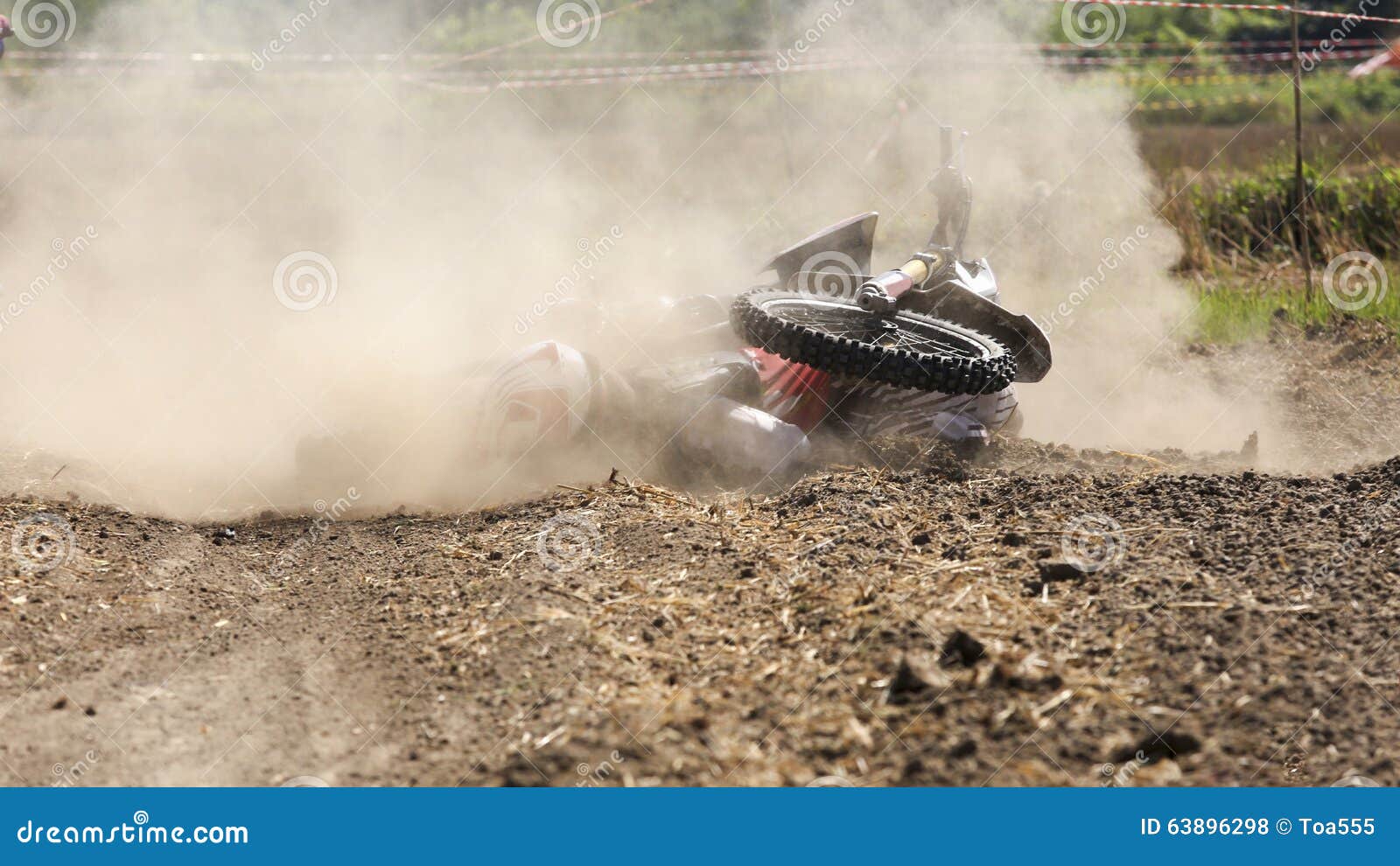 Fall of rider motocross stock photo. Image of cross, bumpy - 63896298