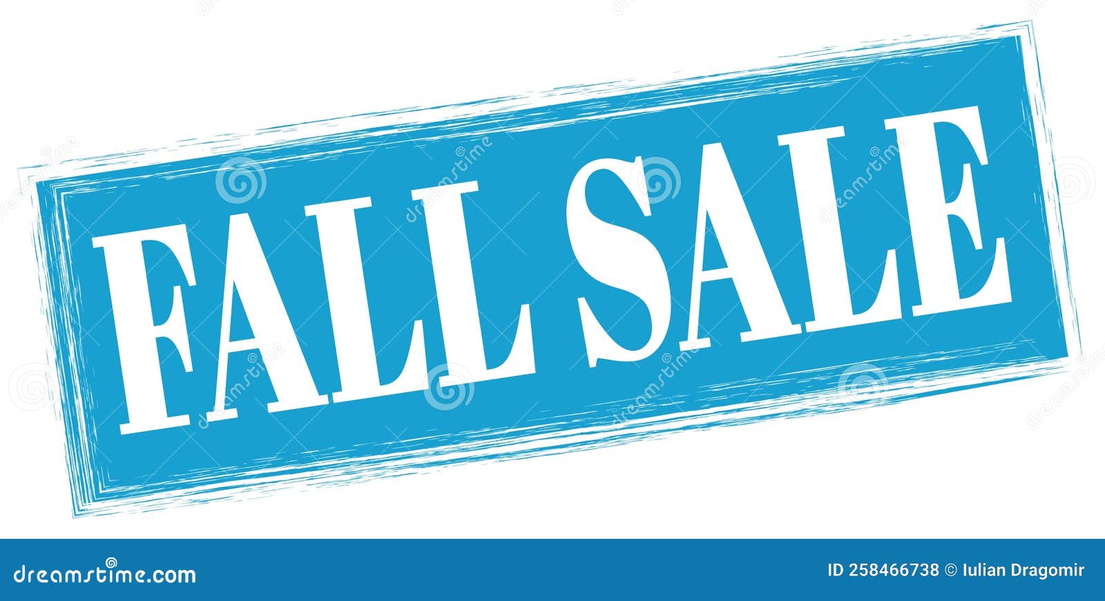 FALL SALE Text Written on Blue Stamp Sign Stock Illustration ...