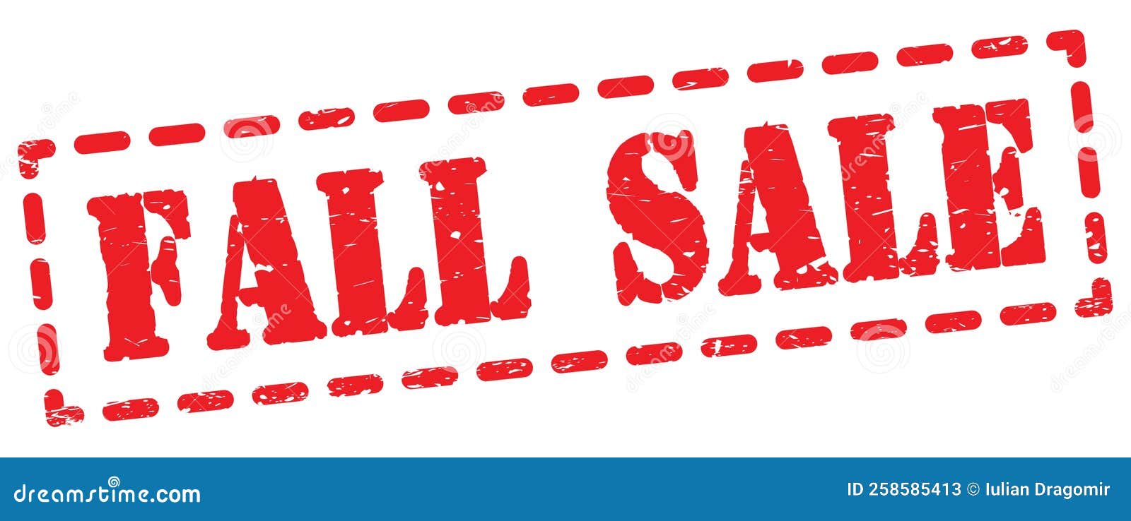 FALL SALE Text Written on Red Stamp Sign Stock Illustration ...