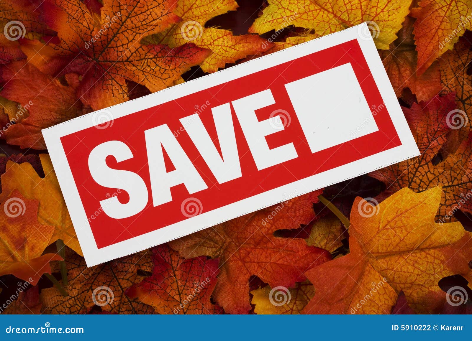Fall Savings stock photo. Image of copy, halloween, save - 5910222