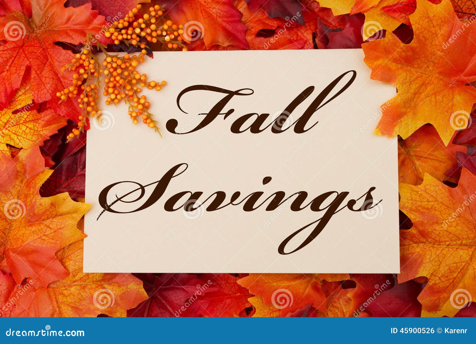 Fall Savings stock photo. Image of fall, save, halloween - 45900526