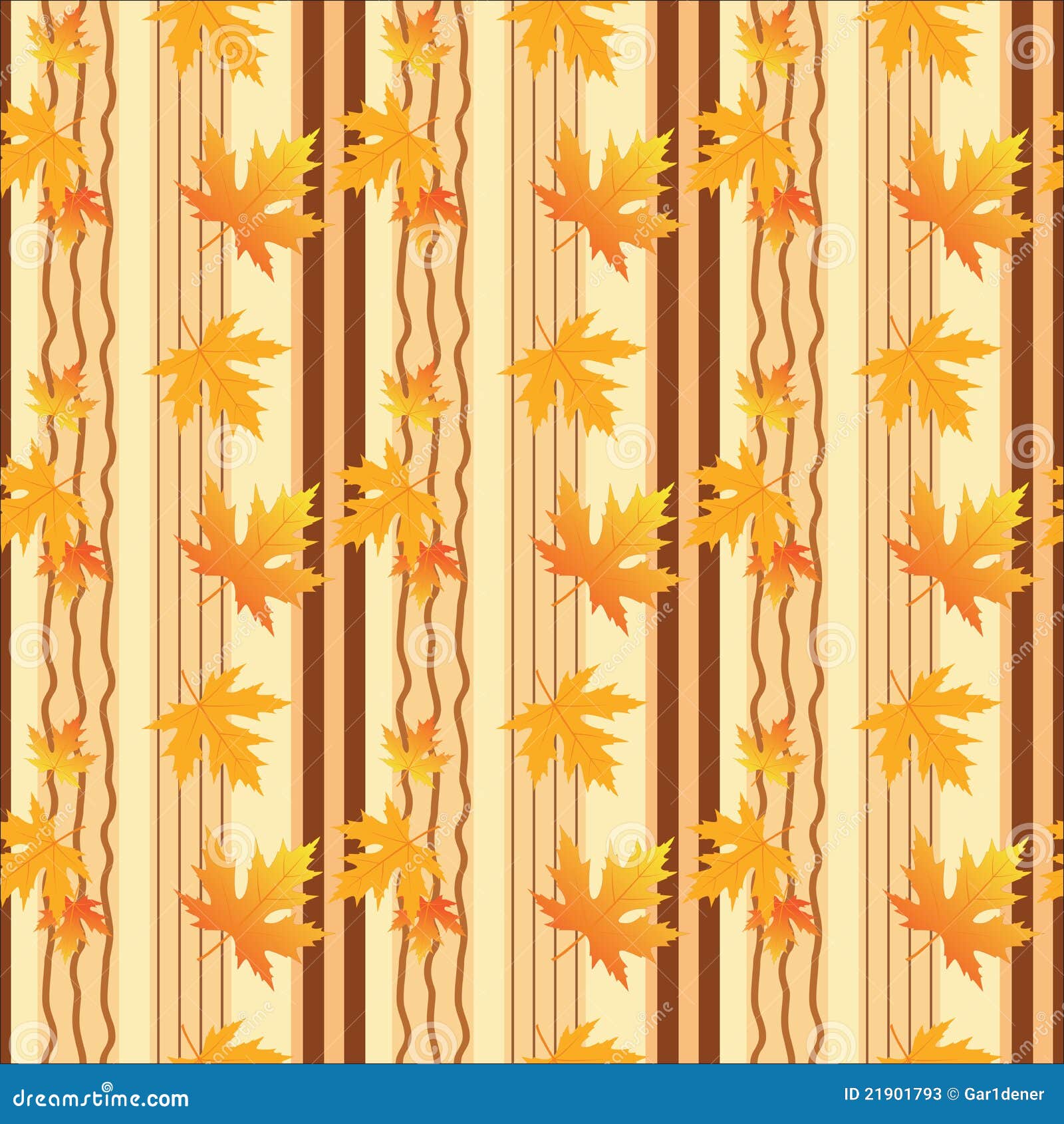 Fall seamless background stock vector. Illustration of background ...