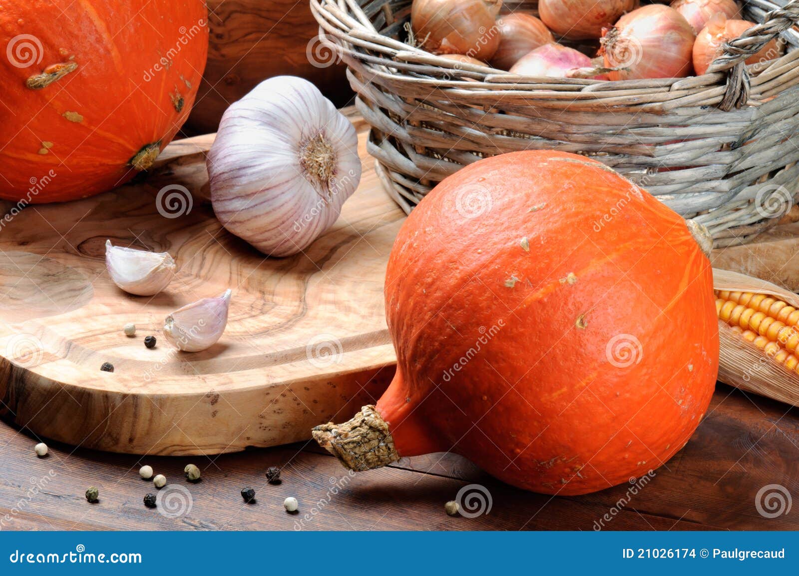 Fall Still-life with Pumpkins Stock Photo - Image of november, autumn ...