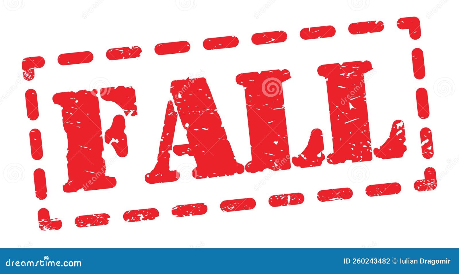 FALL Text Written on Red Stamp Sign Stock Illustration - Illustration ...