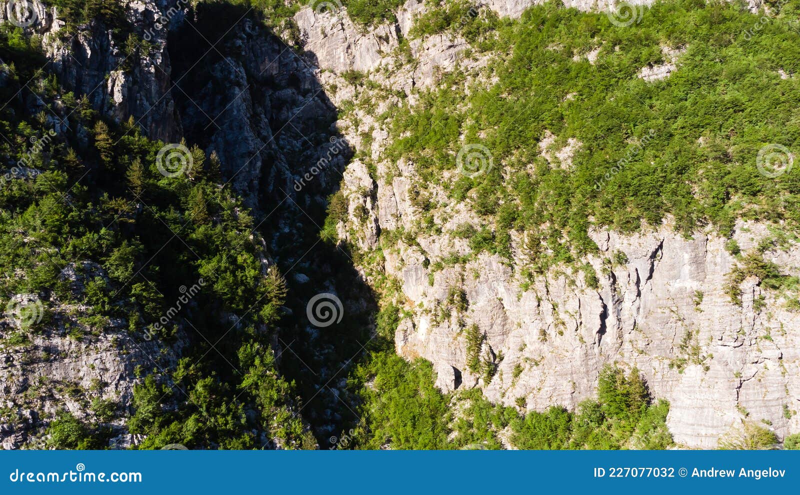 Fall in Theth, Grunas Canyon, Albania Stock Photo - Image of theth ...