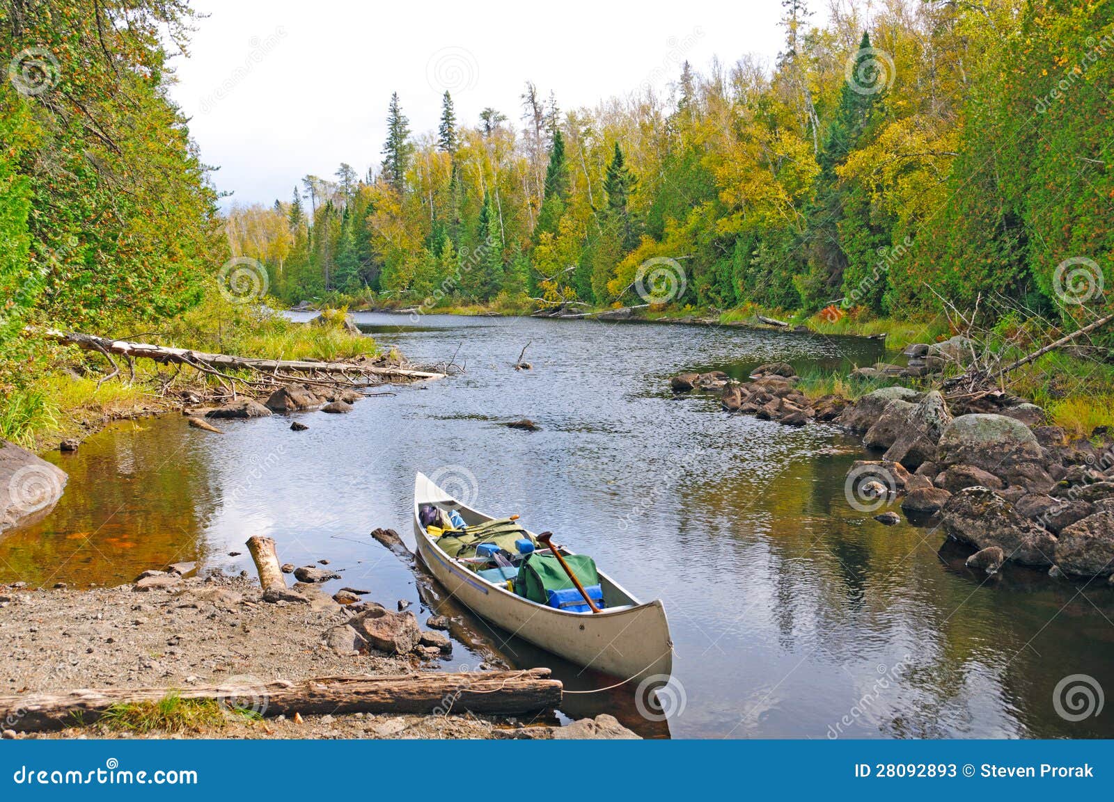 Fall Trip into the Wilderness Stock Image - Image of exploration ...