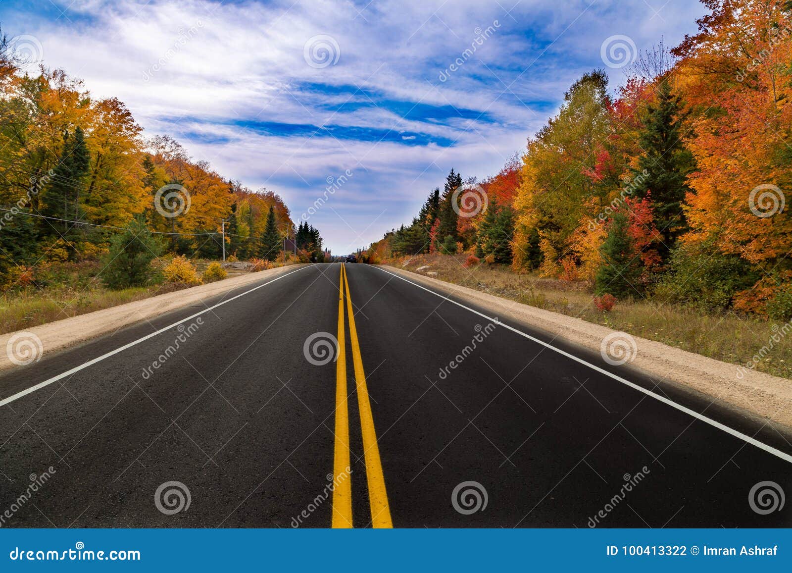 Fall View stock photo. Image of park, ontario, scene - 100413322