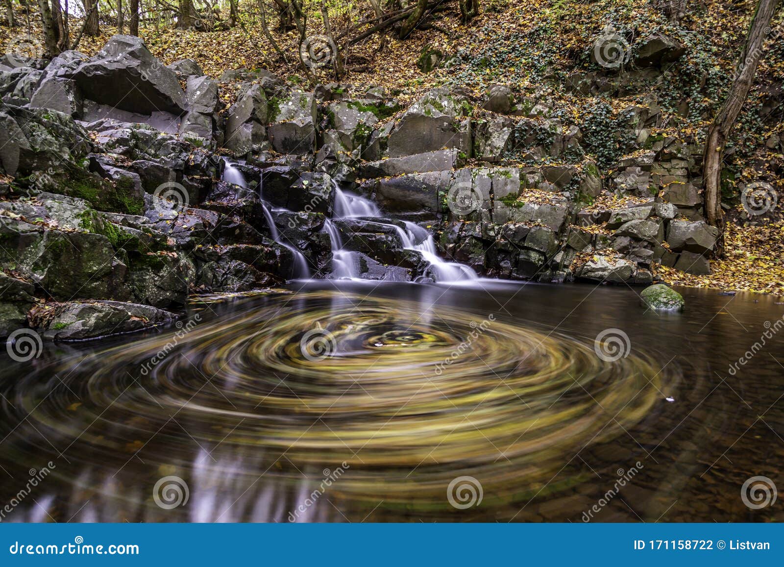 Fall vortex stock photo. Image of water, vortex, beautiful - 171158722