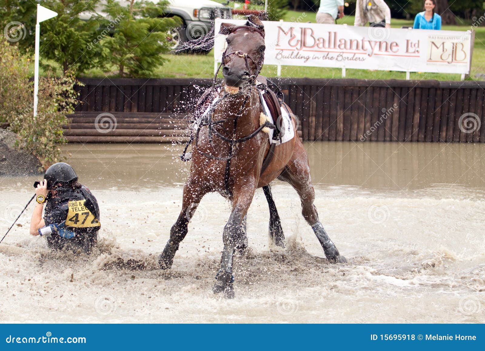 Fall at the water editorial stock photo. Image of show - 15695918