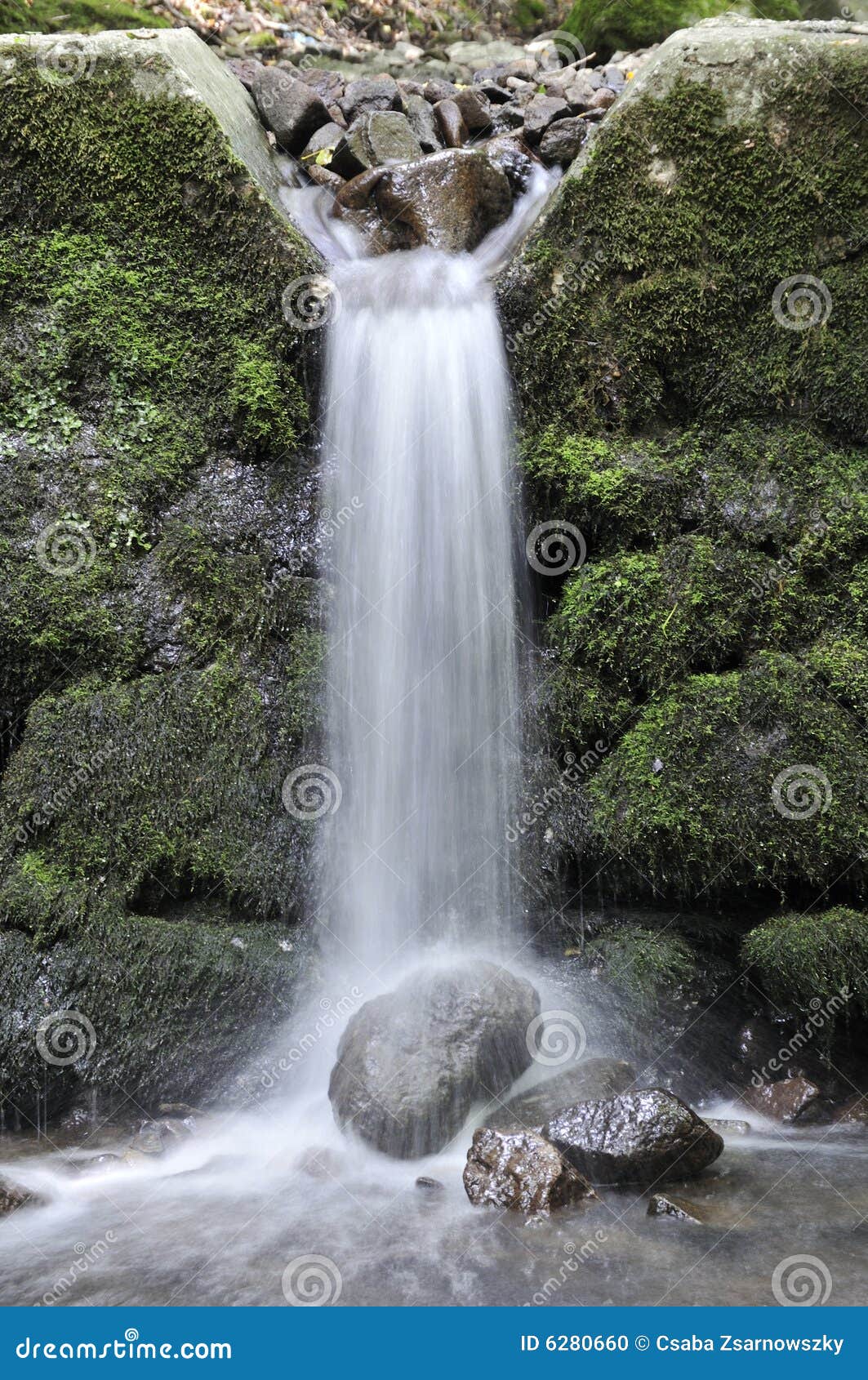 Fall of water stock photo. Image of step, rain, exploration - 6280660