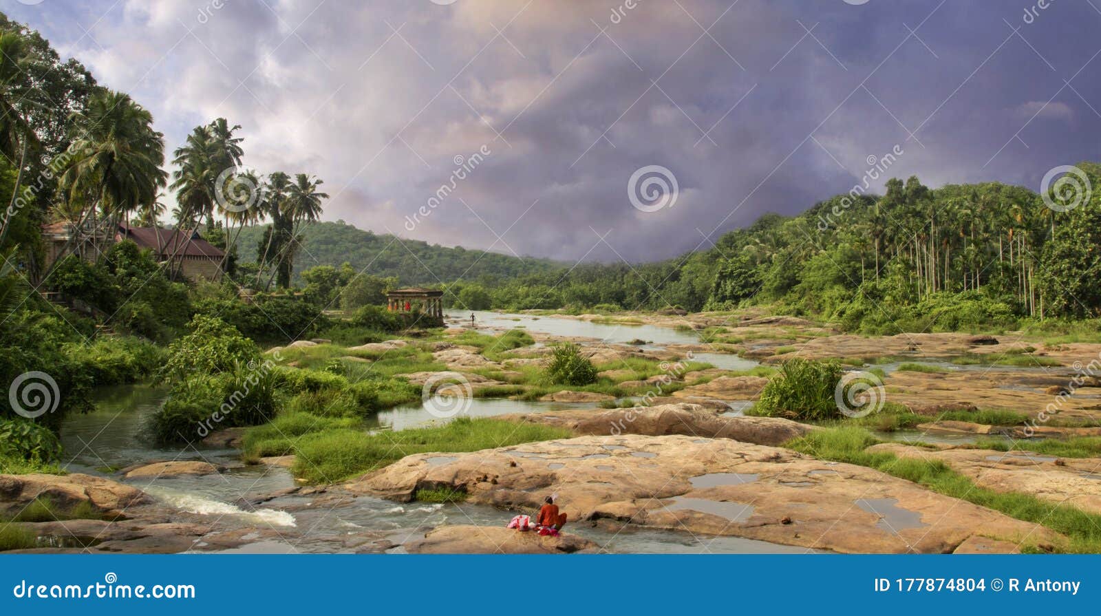 Thirparappu Waterfalls, Kanyakumari District, Tamil Nadu State, India ...