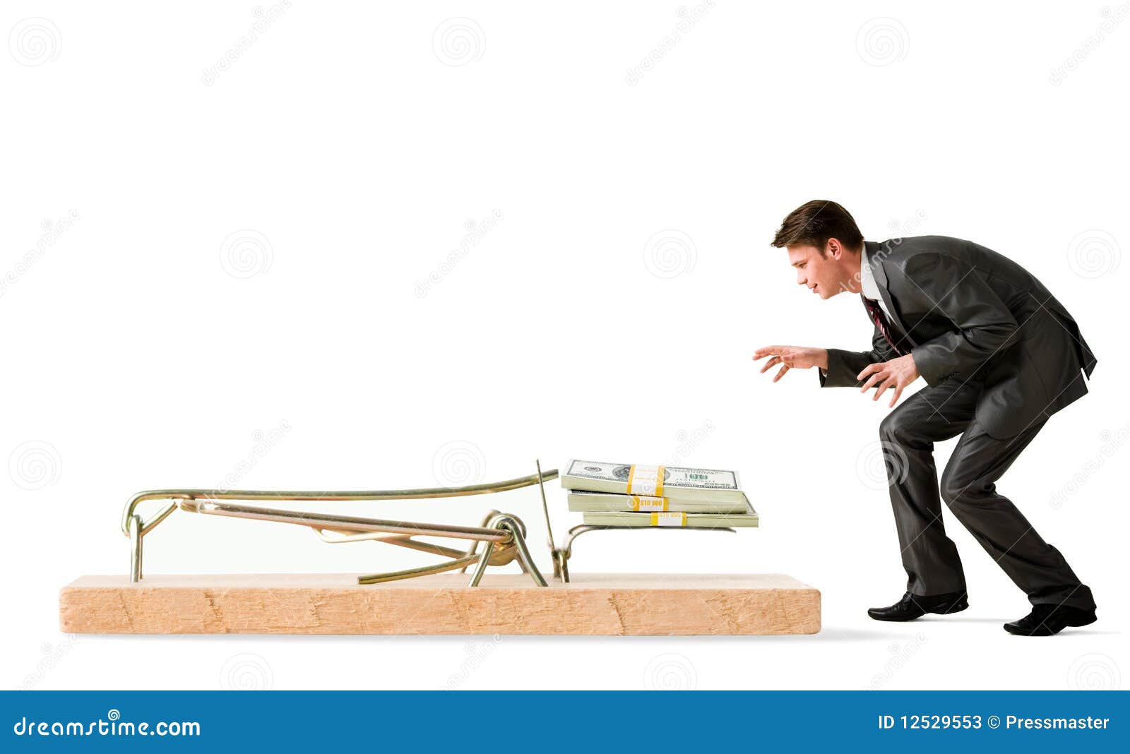 Falle stockbild. Bild von gefährlich, lokalisierung, erwachsener - 12529553