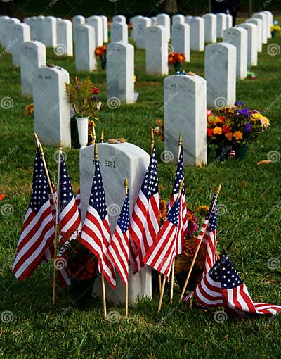 Fallen stock photo. Image of graves, flag, military, honor - 16814128