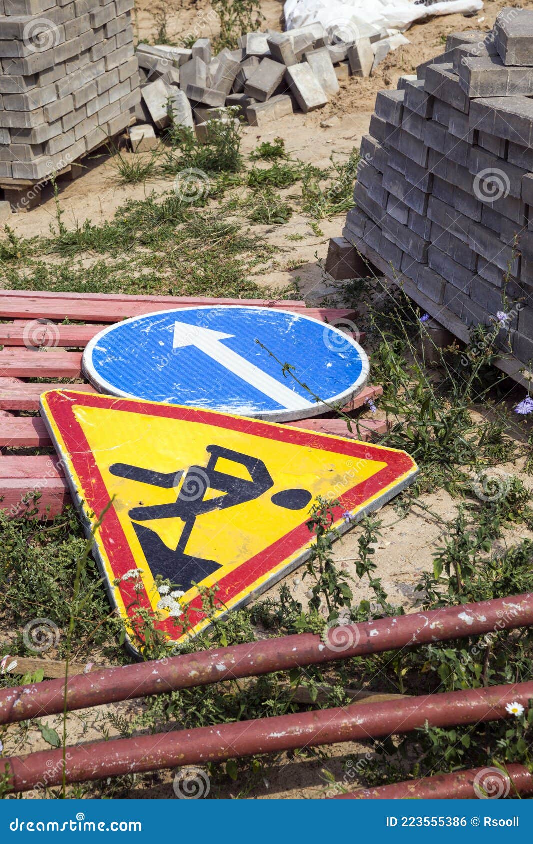 Construction work stock photo. Image of light, assembly - 223555386