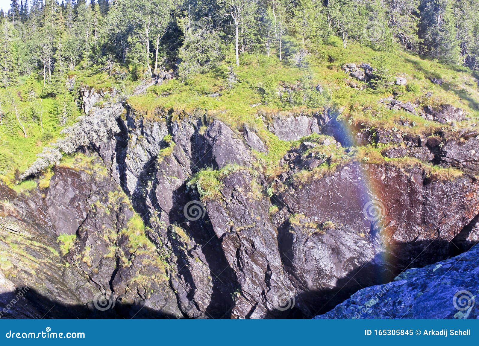 The Dead Waterfall Stock Photography | CartoonDealer.com #66948680