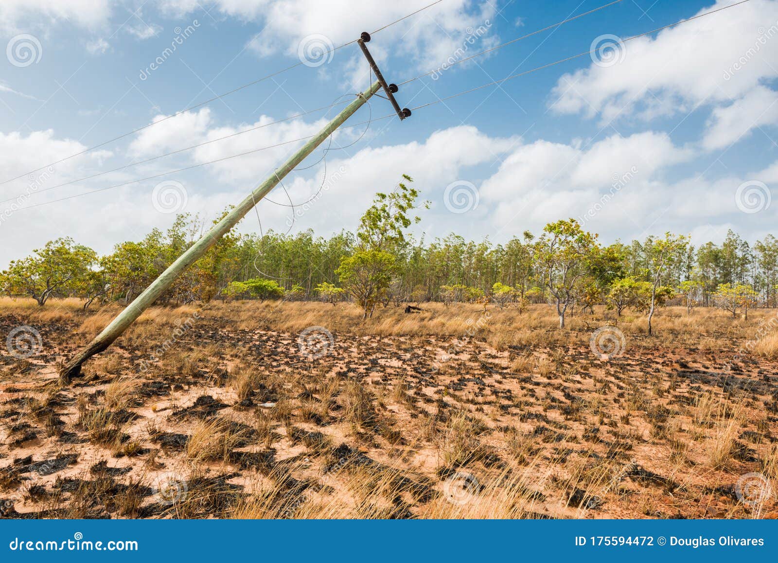 Fallen Electrical Towers Stock Image | CartoonDealer.com #13420219