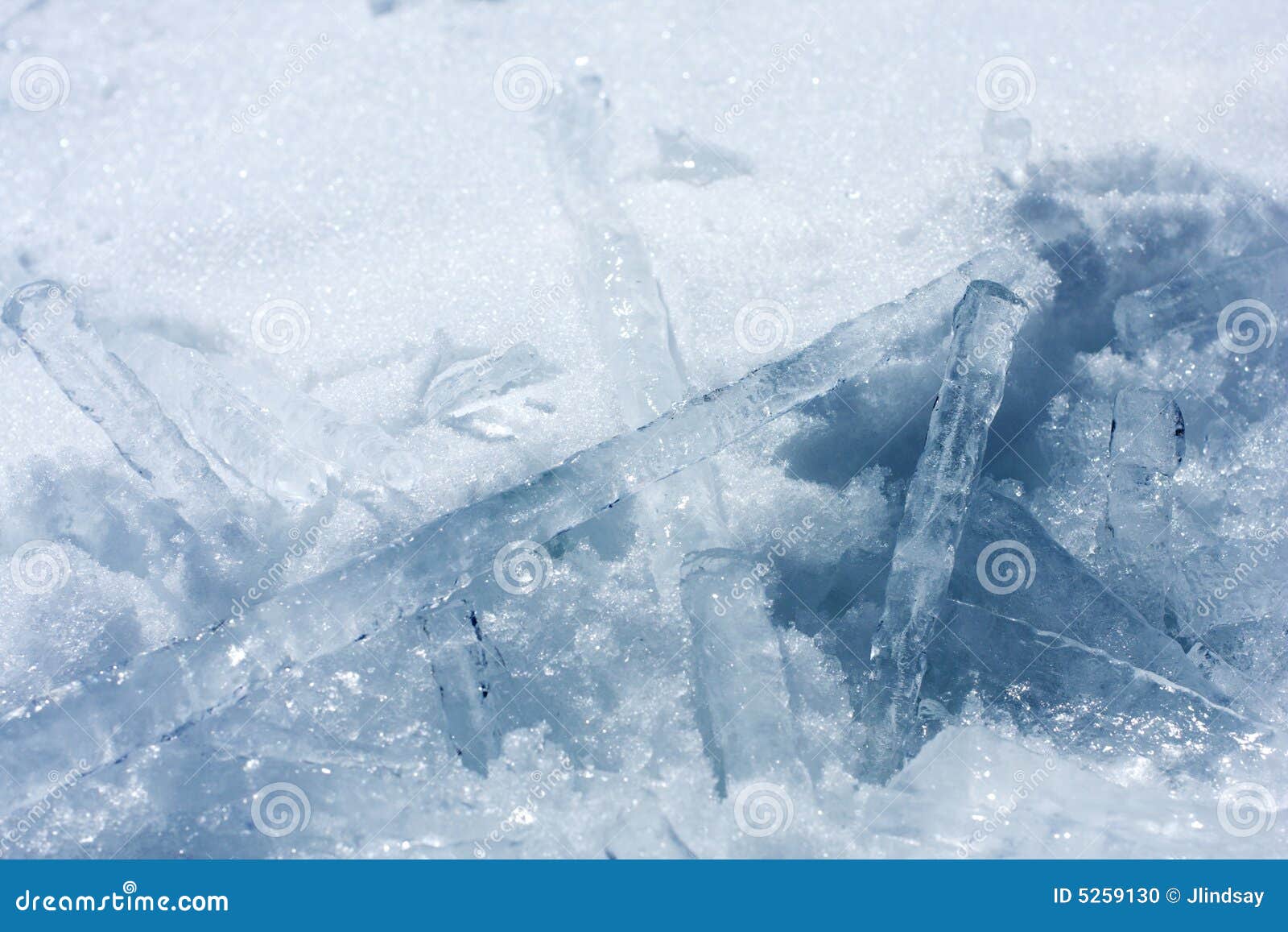 Fallen Icicles # 2 stock photo. Image of backlit, point - 5259130