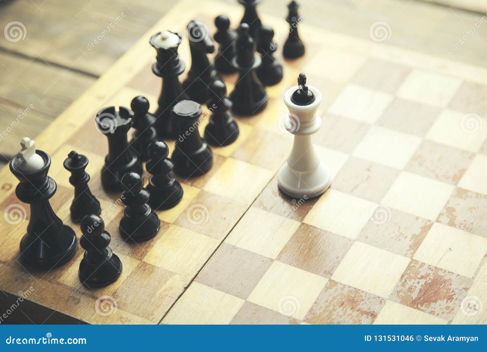 Fallen King Pieces Surrounded by the Other Color Chess Pieces Stock ...