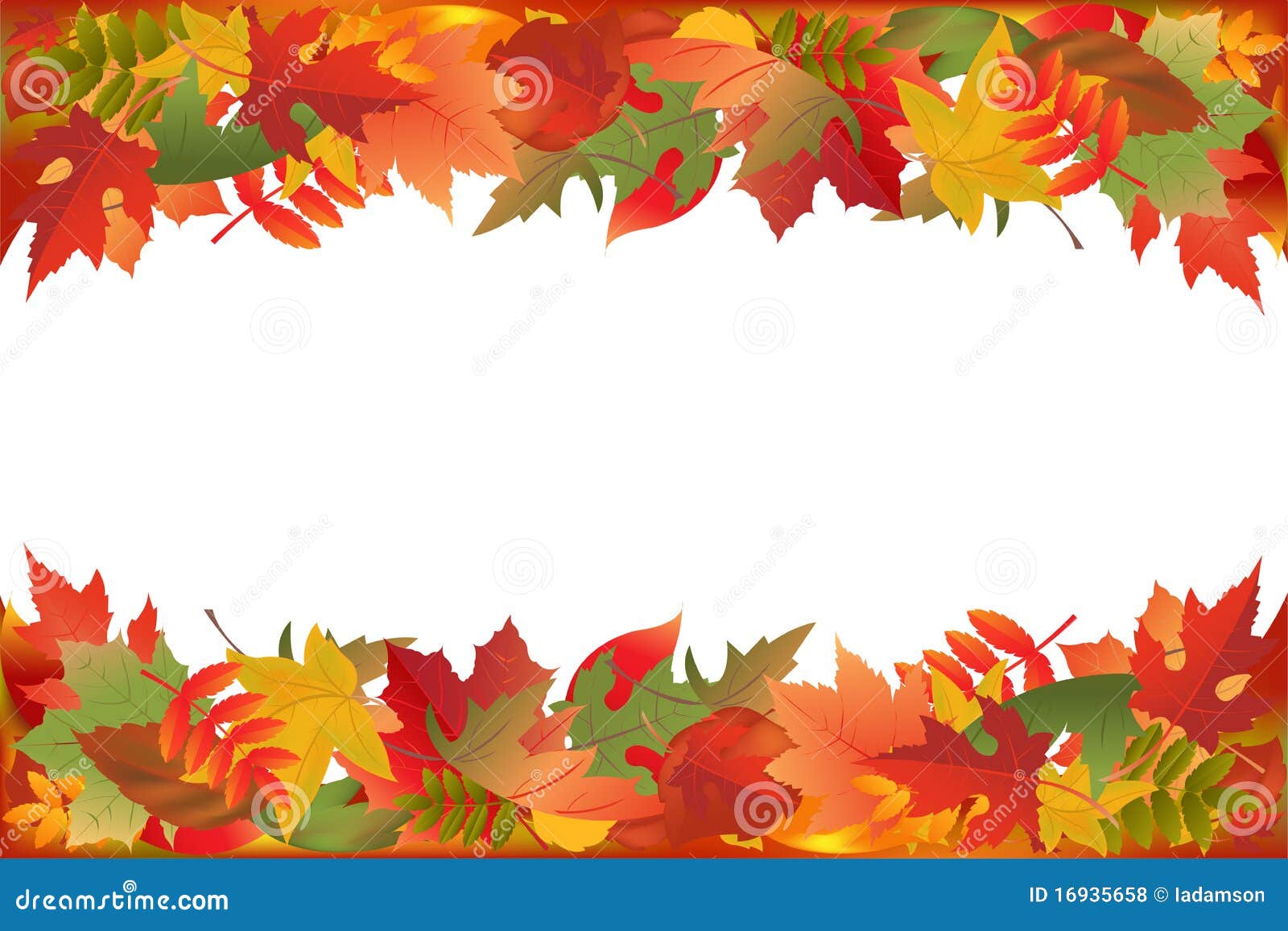 Fallen Leaves. Vector stock vector. Illustration of silhouettes - 16935658