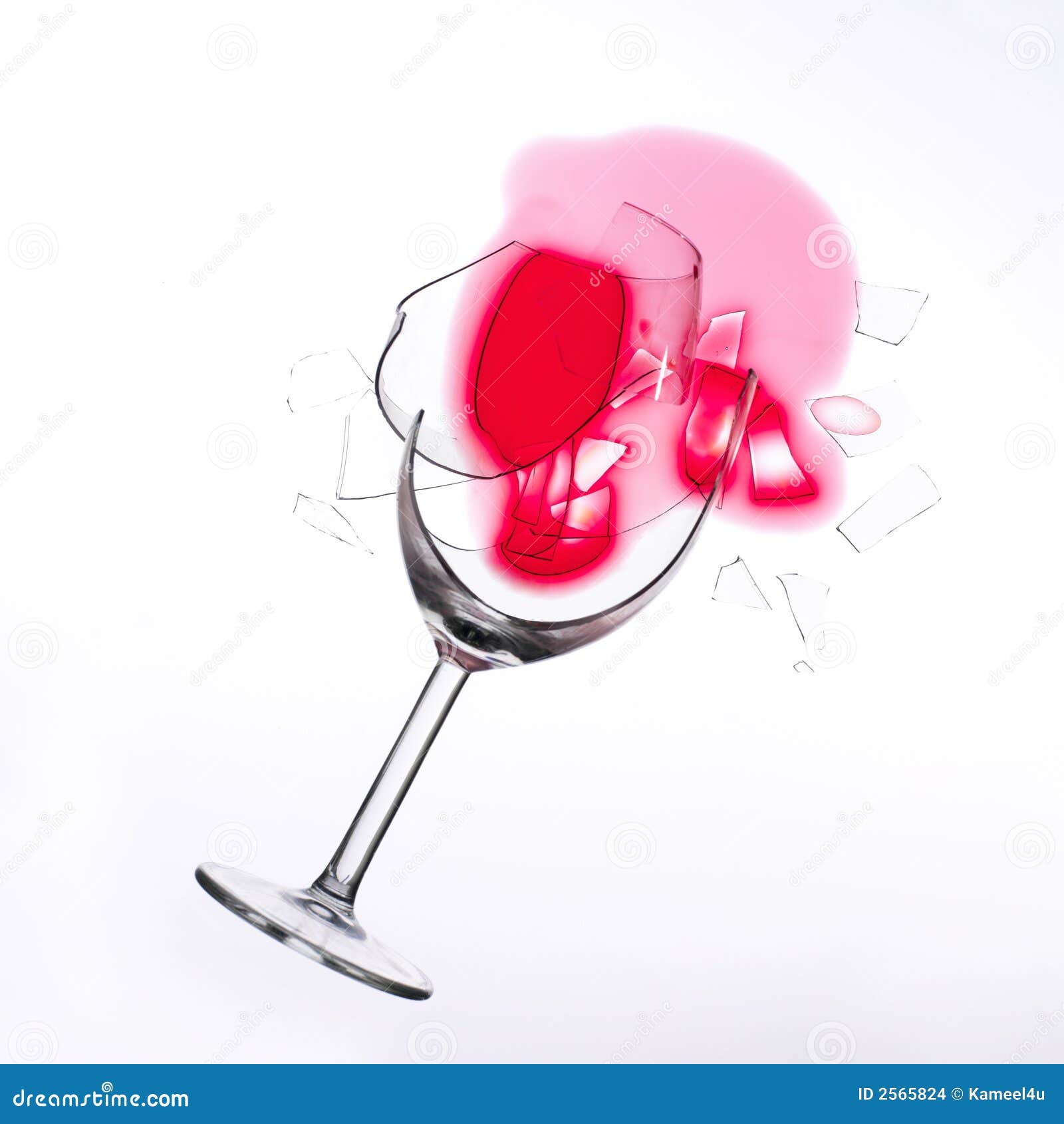 Fallen wine glass stock photo. Image of fracture, mess - 2565824