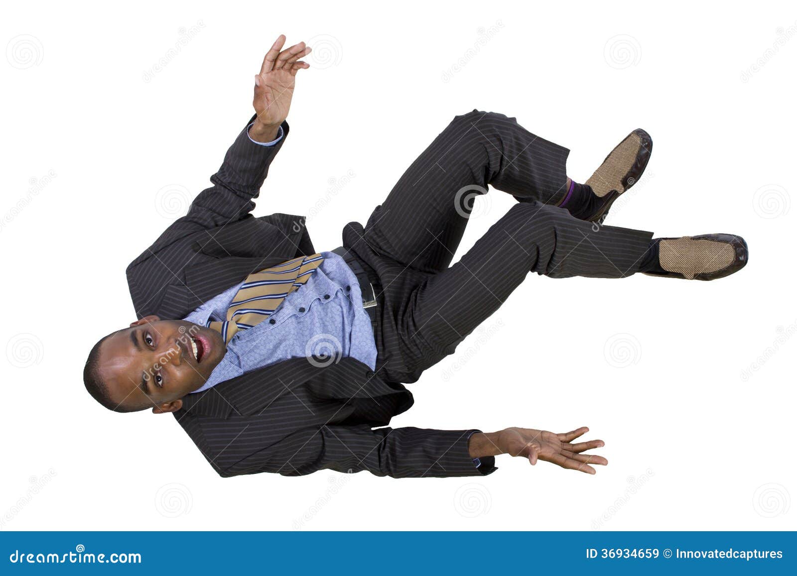 Falling Backwards stock image. Image of frightened, danger - 36934659