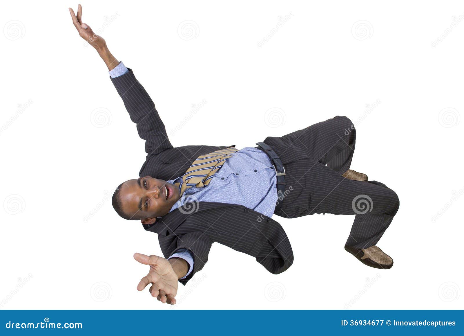 Falling Backwards stock image. Image of downfall, executive - 36934677