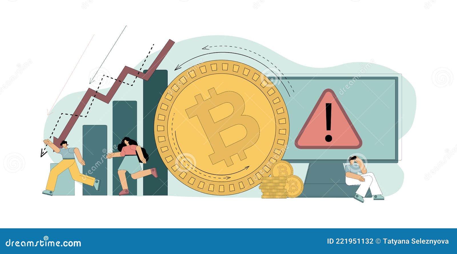 Falling Bitcoin, Recession. the Bitcoin Coin is Rolling Towards a ... Falling Bitcoin, Recession. the Bitcoin Coin is Rolling Towards a ...
