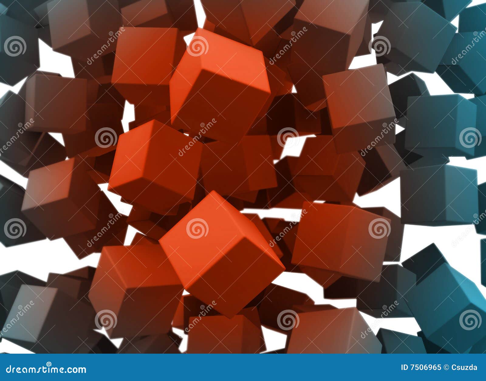 Falling blocks stock illustration. Illustration of abstract - 7506965