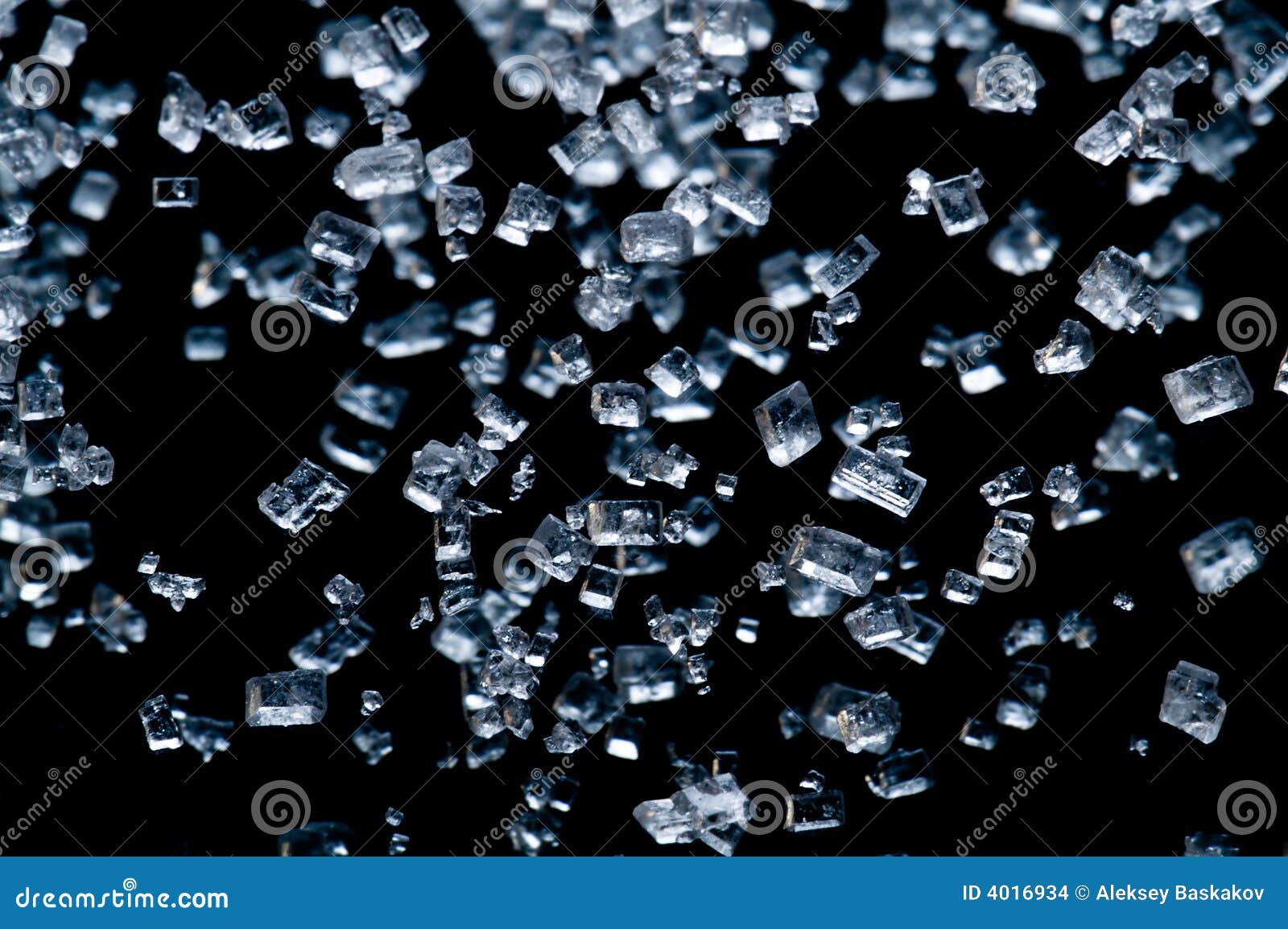 Falling blue crystal stock photo. Image of mineral, precious - 4016934