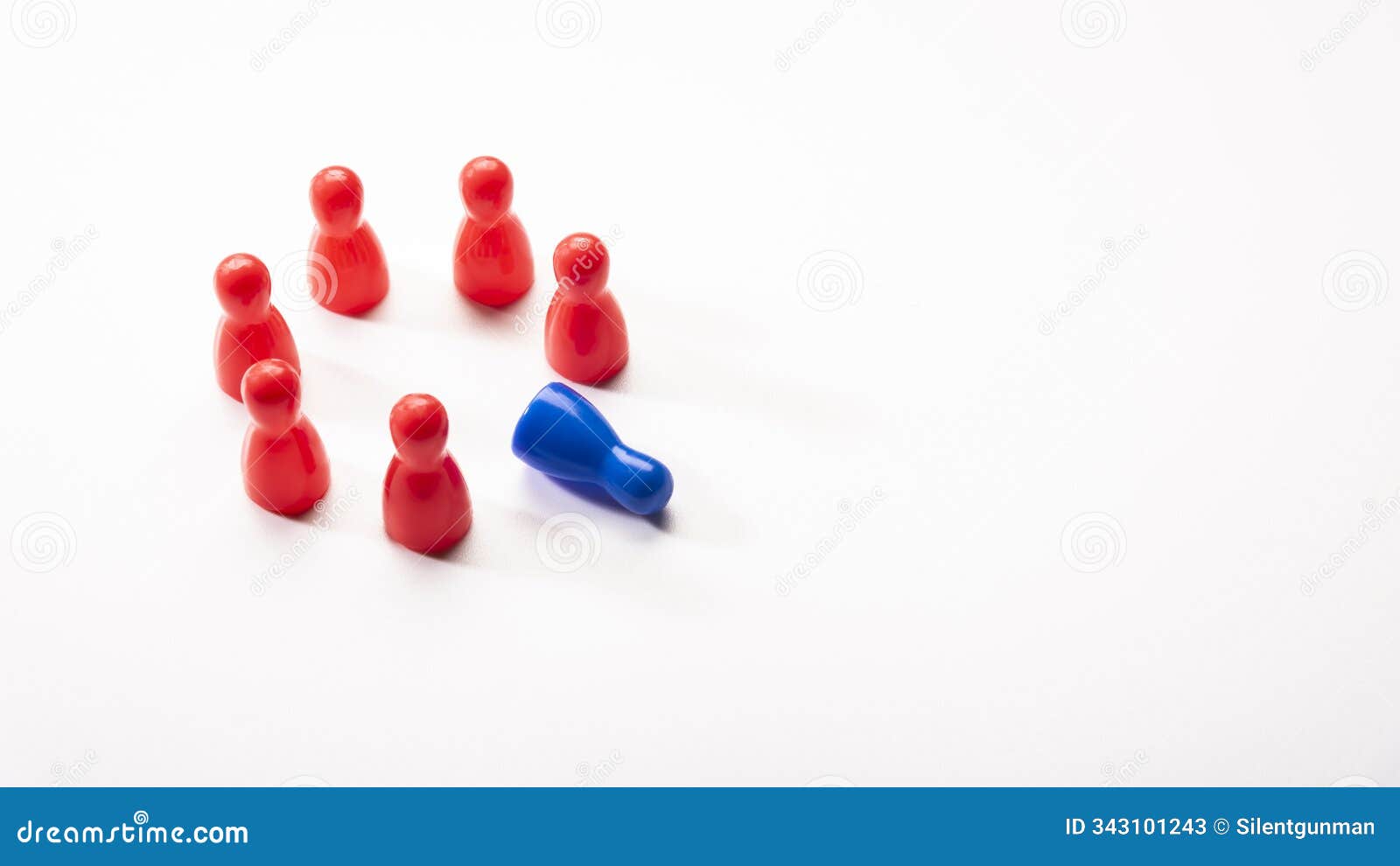 Falling blue in seven team stock image. Image of helping - 343101243