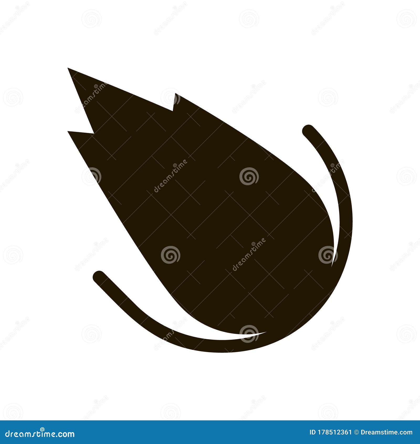 Falling Cameo Icon in Trendy Flat Style Isolated. Eps 10. Stock Vector ...