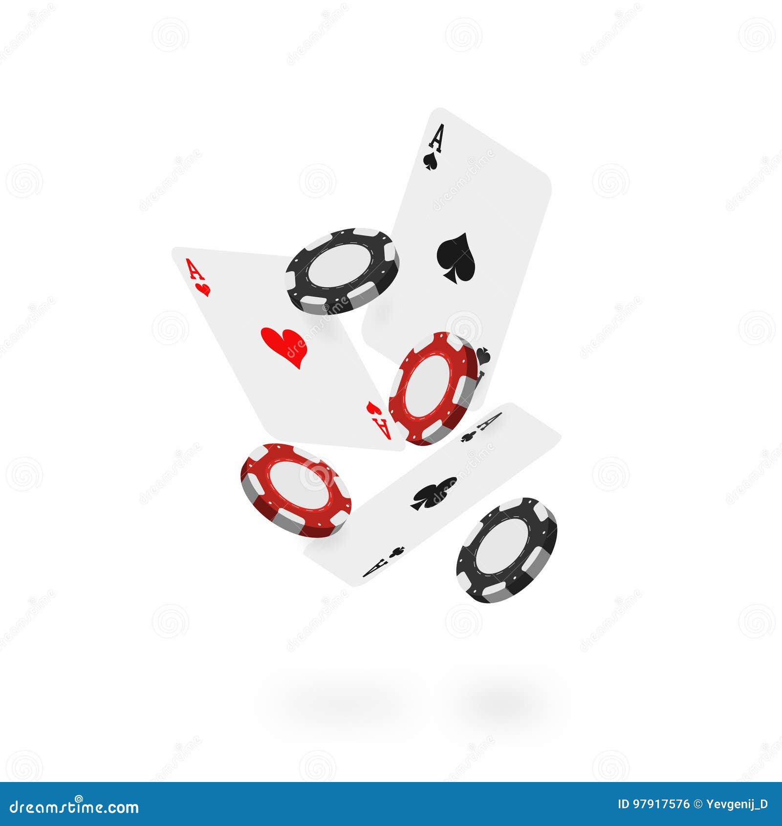 Falling Cards Stock Photography | CartoonDealer.com #37901612