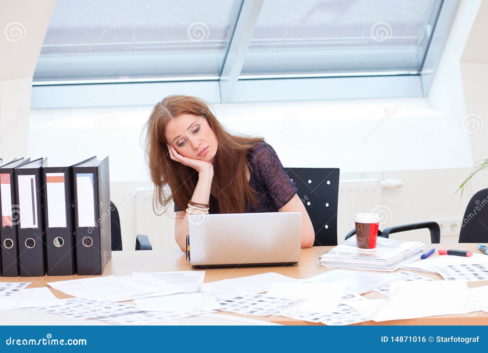 Falling from chair stock photo. Image of assistant, businesswoman ...