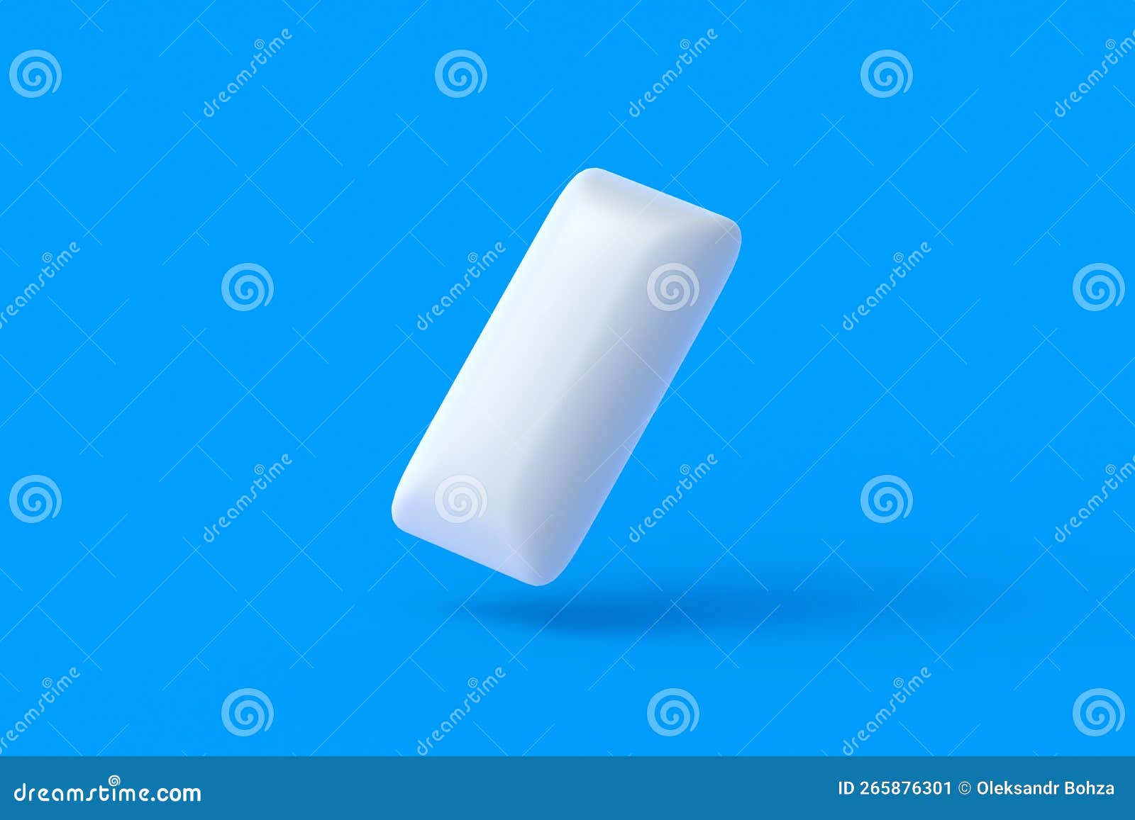 Falling Chewing Gum. Mint Bubblegum Stock Illustration - Illustration ...