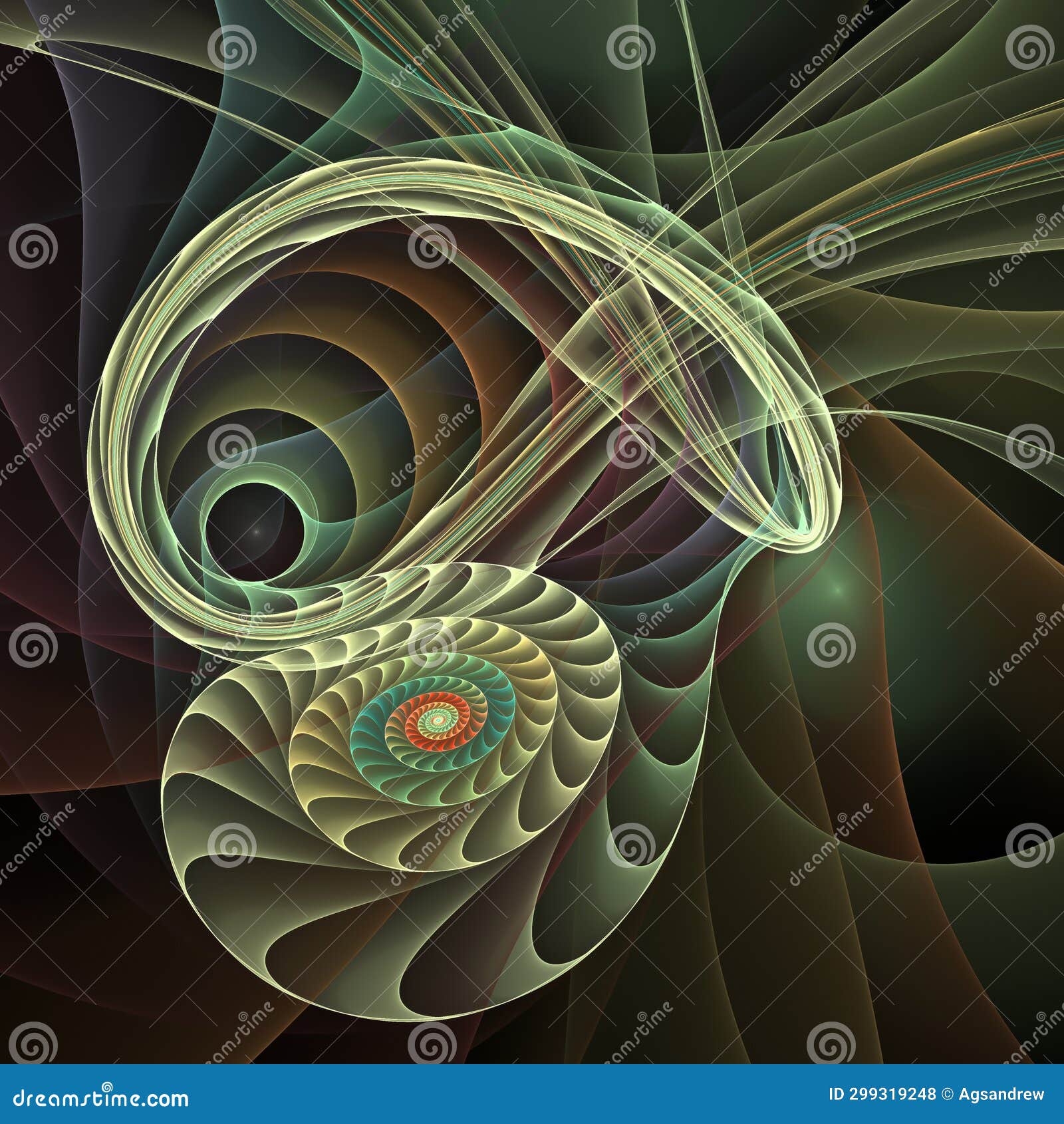 Falling Coherence stock illustration. Illustration of diffraction ...