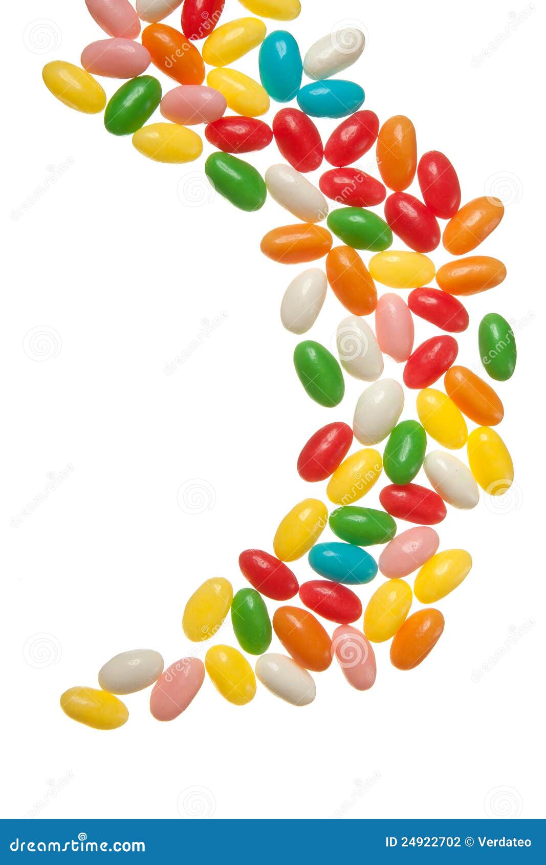 Falling color jelly beans stock photo. Image of bean - 24922702