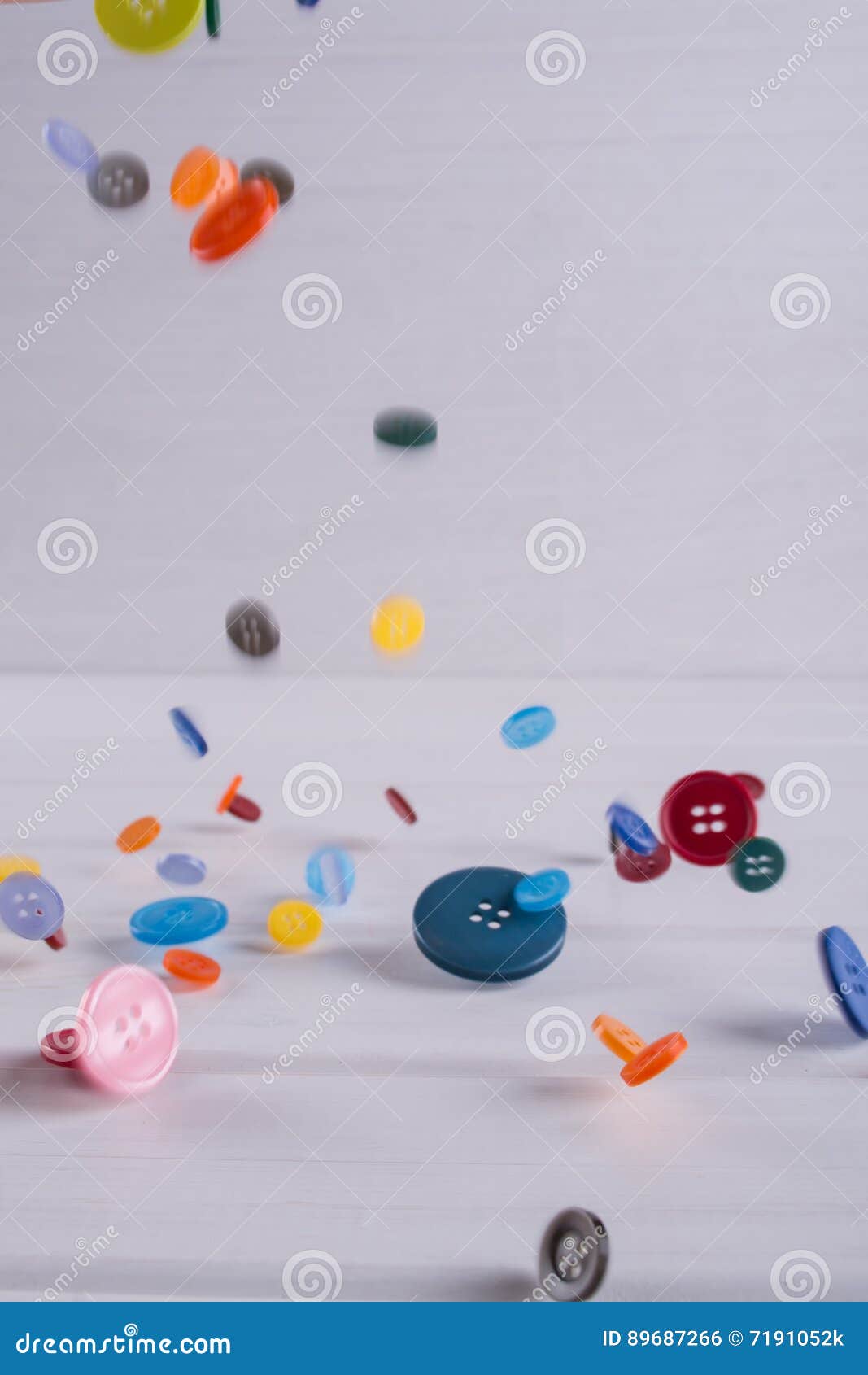 Falling Colourful Sewing Buttons Stock Photo - Image of dressmaking ...