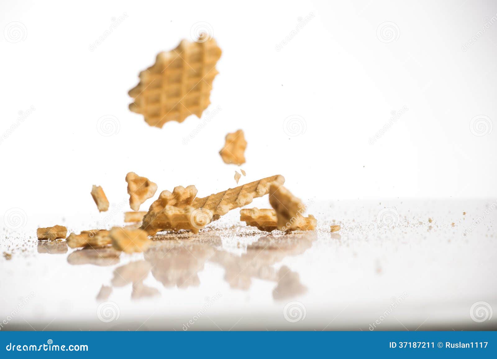 Falling cookies stock image. Image of biscuit, cracker - 37187211