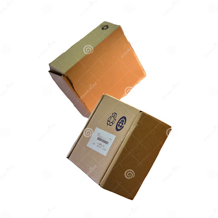 Falling and Damage To Packaging and Goods in Parcels in the Warehouse ...