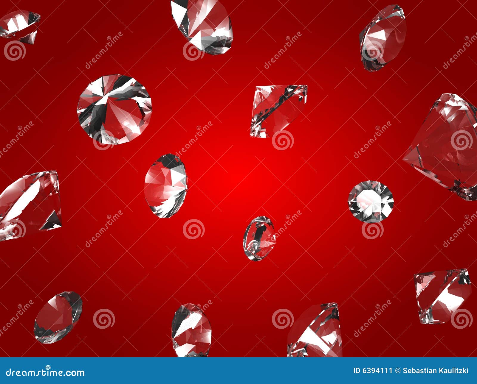 Falling diamonds stock illustration. Illustration of jewelry - 6394111