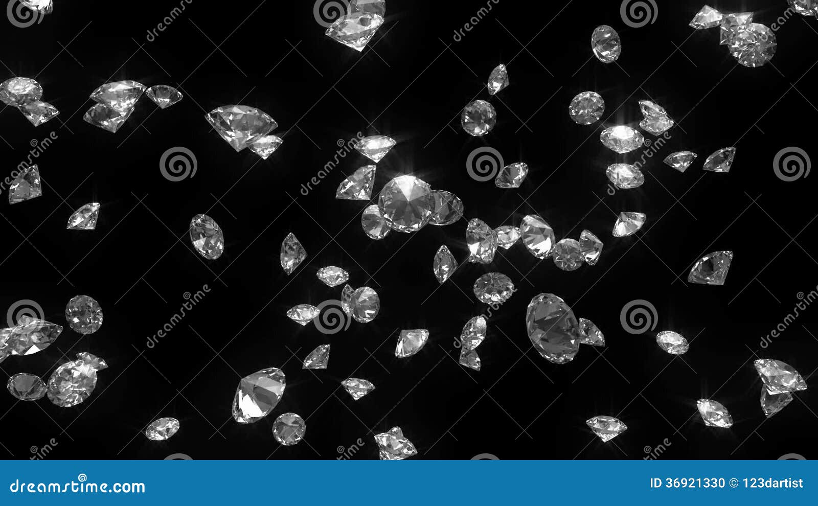 Falling diamonds stock footage. Video of 1920x1080, forever - 36921330
