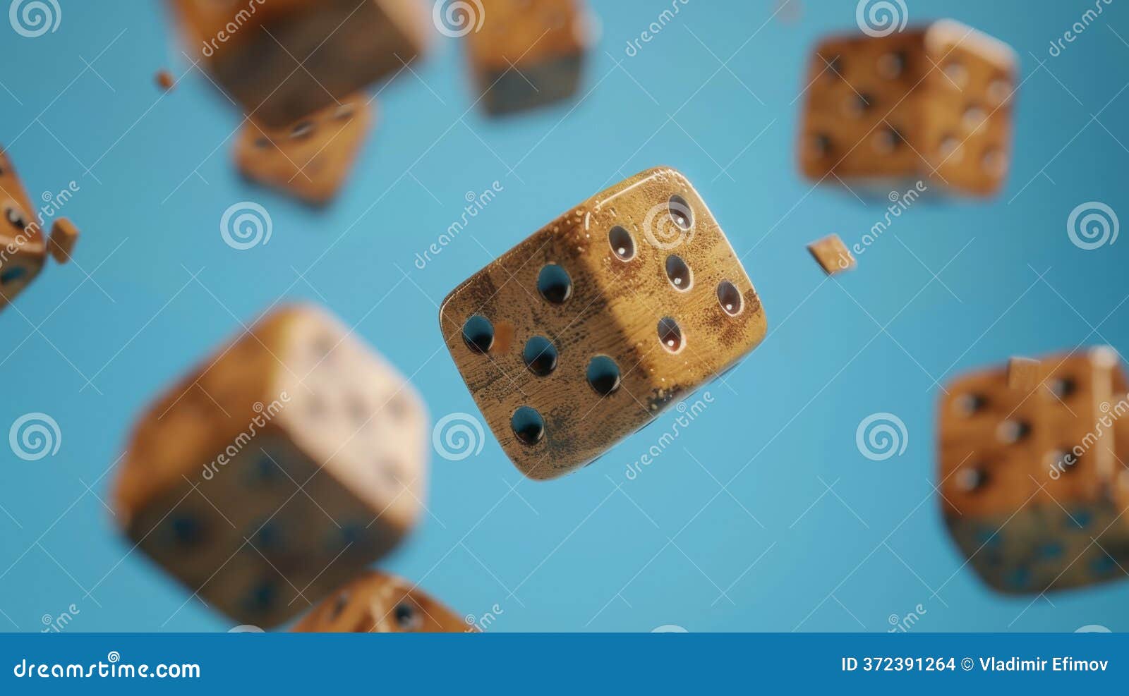 Falling Dice Stock Photo | CartoonDealer.com #31016652