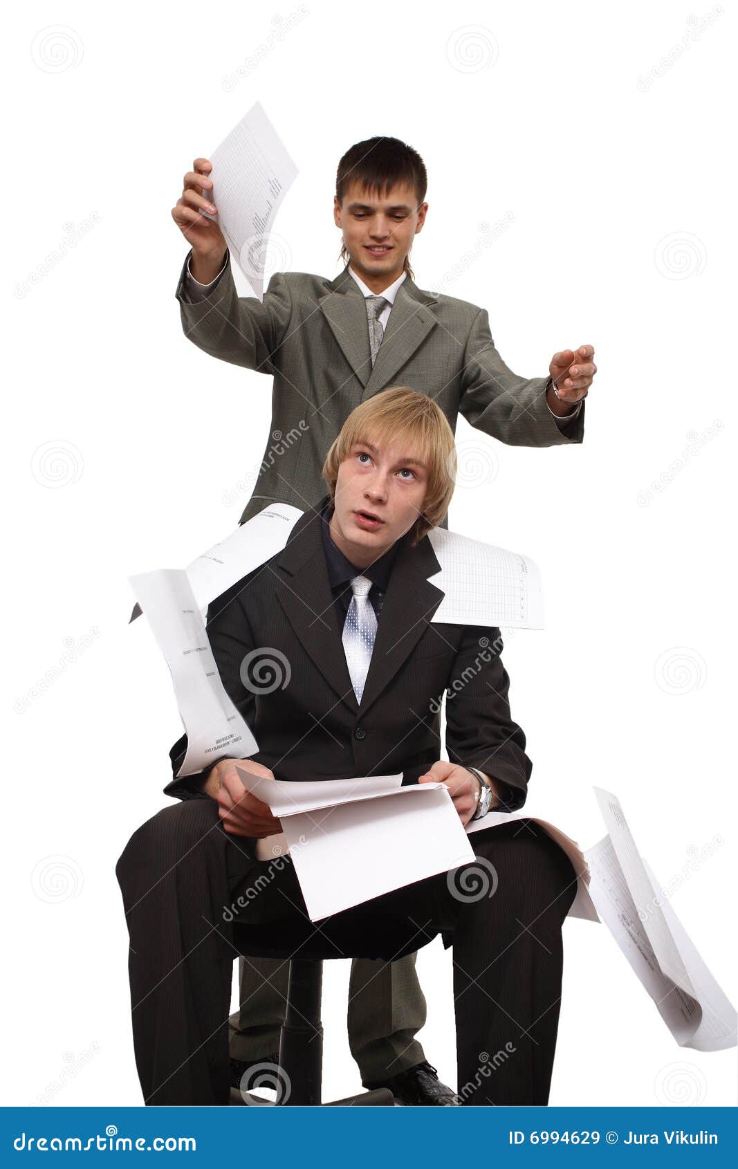 Falling documents stock image. Image of decision, business - 6994629