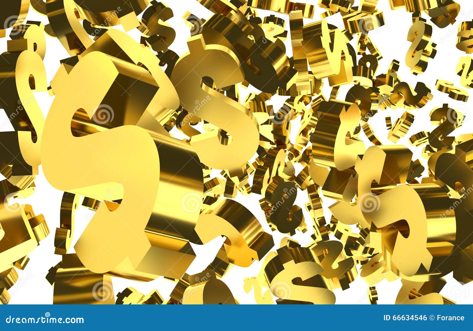 Falling Dollar Symbols Background Royalty-Free Stock Image ...