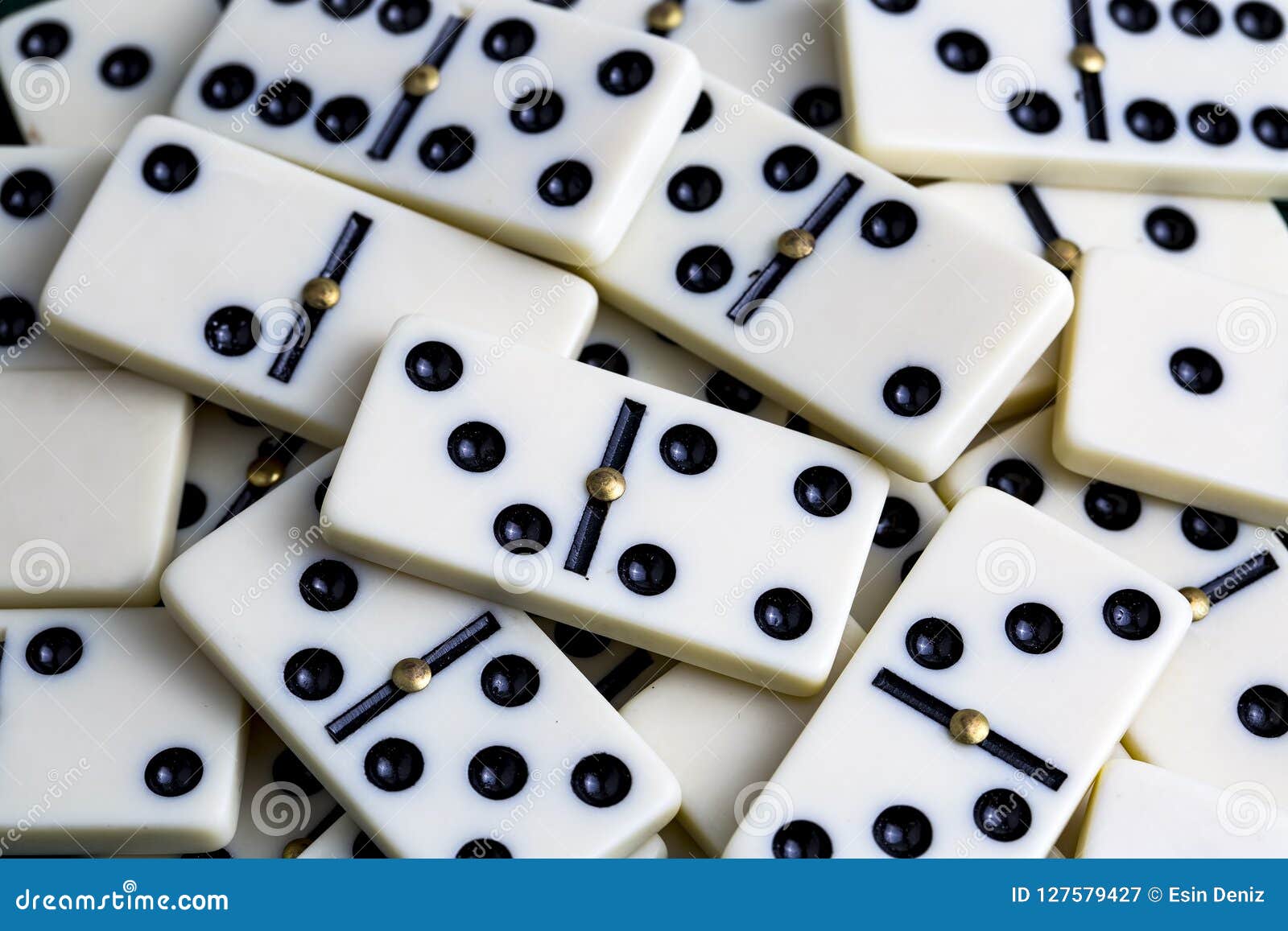 Falling Dominoes. the Domino Game. Stock Image - Image of closeup, play ...